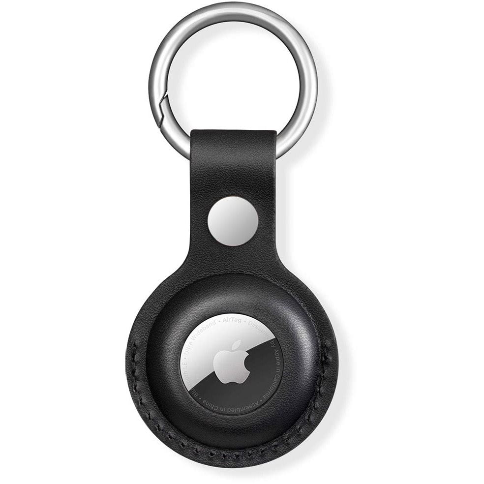 Apple AirTag Leather Key Ring – Premium Protective Case with Keychain